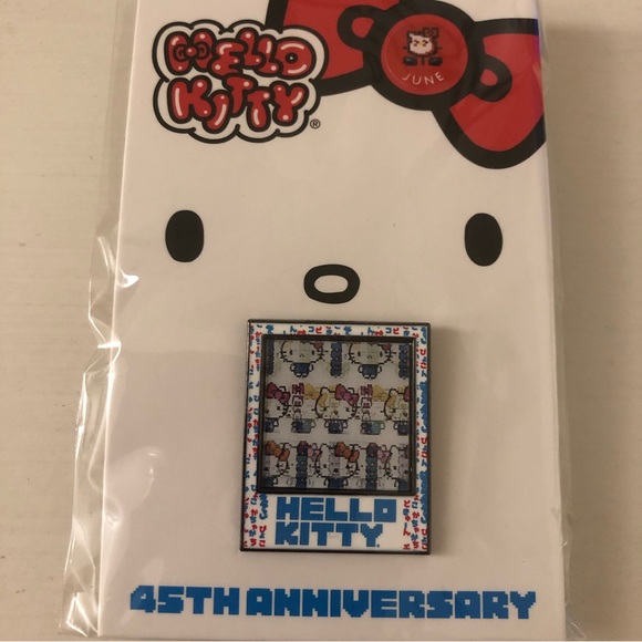 Sanrio | Jewelry | Hello Kitty Holographic Pin | Poshmark